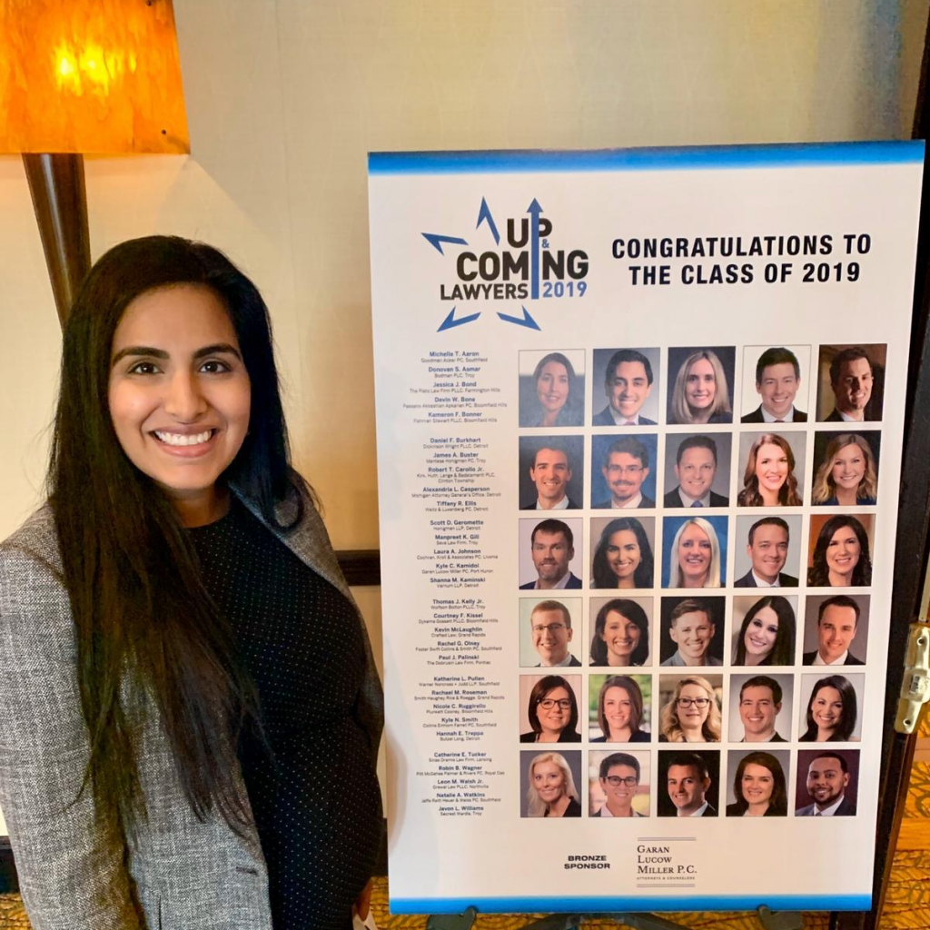 Manpreet Gill Formally Receives 2019 Up and Coming Lawyer Award - Seva ...