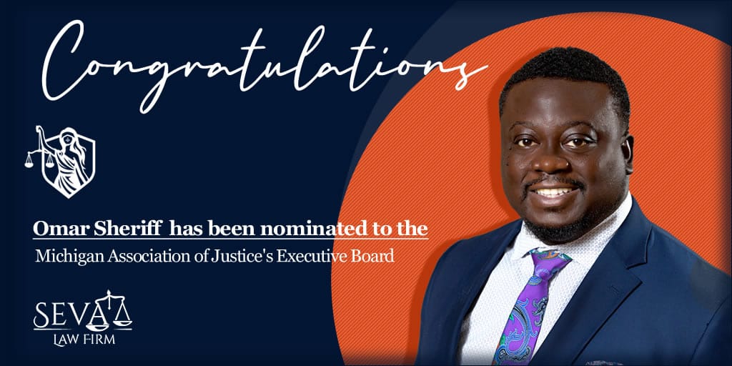 Omar Sheriff nominated to the MAJ Executive Board - Seva Law Firm